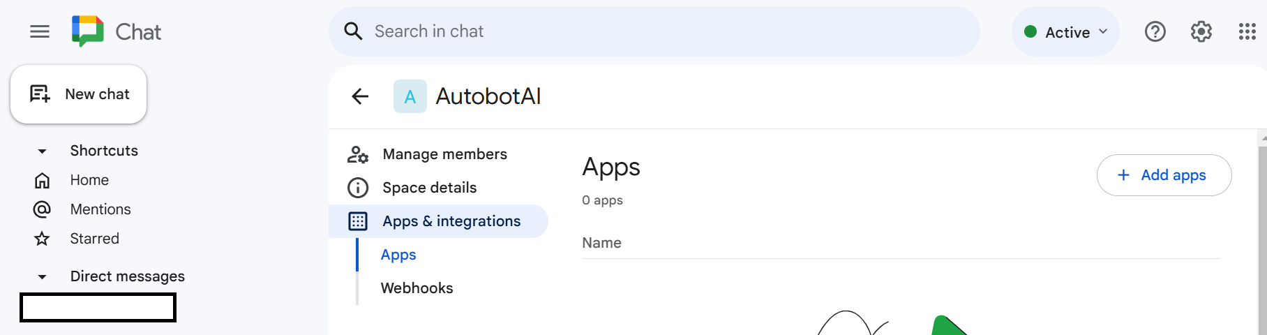 Google Chat - Docs | autobotAI